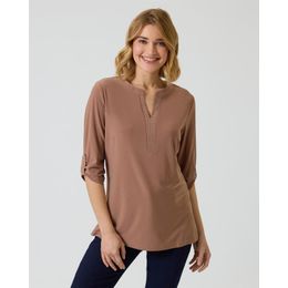 Couture Line Blusenshirt mit Dekoblende