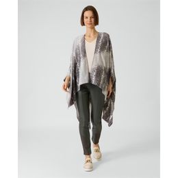 Judith Williams Poncho mit Snake-Print