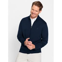 Strickjacke Marco Donati Gr. 56/58, blau (dunkelblau) Herren Strickjacken