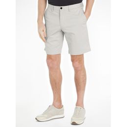 Bermudas Tommy Hilfiger "BROOKLYN SHORT 1985" Gr. 33, N-Gr, grau (october grey) Herren Hosen Bermudas