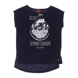s.Oliver Damen T-Shirt, marineblau, Gr. 140