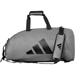 Sporttasche adidas Performance "2in1 Bag" Taschen Gr. B/H/T: 62 cm x 31 cm x 31 cm M, grau (grau, schwarz) Sporttaschen