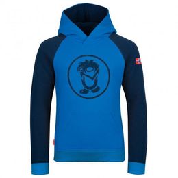 Trollkids - Kid's Stavanger Sweater - Hoodie Gr 152 blau