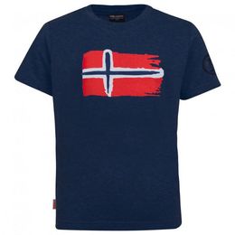 Trollkids - Kid's Oslo T - T-Shirt Gr 176 blau