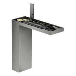 Hansgrohe Waschtischarmatur Axor MyEdition 230 Einhebel o. Platte m. Push-Open Ablaufgarnitur