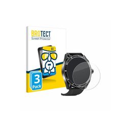 BROTECT flexible Panzerglasfolie für Yuede Smartwatch 1.43" (rund)