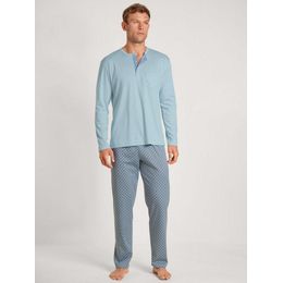 Calida Pyjama Calida Herrenpyjama 42186 tempest blue (1 Stück