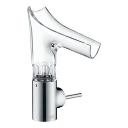 Hansgrohe Waschtischarmatur Axor Starck V 140 Einhebel mit Glasauslauf