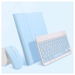 GelldG Tablet-Hülle IPad Air 4 Tastaturhülle mit Maus