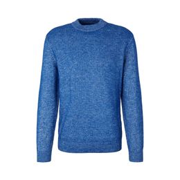 Tom Tailor Herren Basic Strickpullover, blau, Gr. XXL