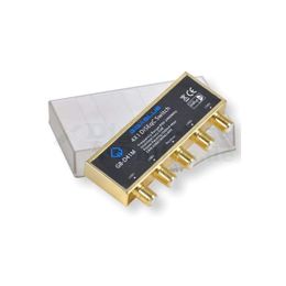 Gigablue SAT-Multischalter DiseqC 4-1 Gigablue GB-D41M vergoldet