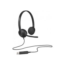 Logitech H340 PC-Headset (Stereo Kopfhörer mit Mikrofon für den Einsatz im z.B. Home Office)