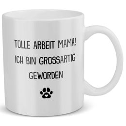 22Feels Tasse Beste Hundemama Frauchen Geschenk Hundeliebe Welpe Kaffeetasse Hund