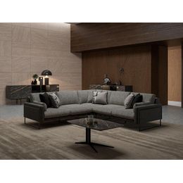 JVmoebel Wohnzimmer-Set Luxus DesignWohnzimmer Modern Eck Sofa L-Form Couchtisch