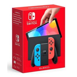 Nintendo Switch OLED, blau|rot