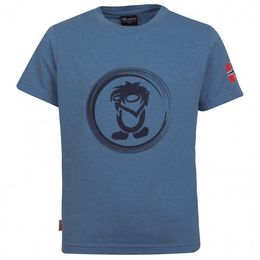 Trollkids - Kid's Trollfjord Tee - T-Shirt Gr 176 blau