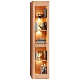 Innostyle Vitrine Regal NATURE ONE Front Kernbuche Massivholz