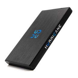 Hurricane Festplatten-Einbaurahmen Hurricane 9.5mm GD25612 USB 3.0 Aluminium externes Festplattengeh.¤us