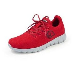 Sneaker Merino Runners Giesswein rot, 39