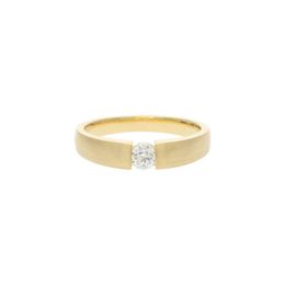 JuwelmaLux Fingerring JuwelmaLux Ring Gelbgold 750 mit Brillant 0