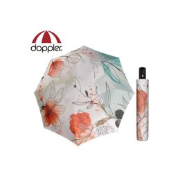 Doppler® Taschenregenschirm Regenschirm magic carbonsteel sturmsicher bis 150km/h Floral