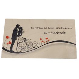 Hess Spielzeug Spielcenter Holzkarte Zur Hochzeit bunt BxHxT 18x10x0