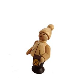 Spielwarenmacher Günther e.K. Weihnachtsfigur Miniaturfigur Laternenkind natur Höhe=6cm NEU