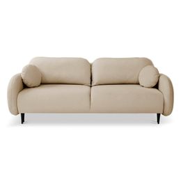 MOEBLO Sofa Puch, mit Schlaffunktion mit Bettkasten Couch Polstermöbel Sitzmöbel Wohnzimmermöbel 3-Sitzer-Sofa Stoffsofa