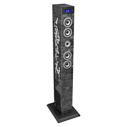 Big Ben Interactive BigBen Stereoanlage (Musik Anlage Sound Tower iPod/iPhone Dock MP3 USB SD Karten Radio)