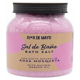 Flor De Mayo Badesalz Sal De Baño Rosa Mosqueta 650g