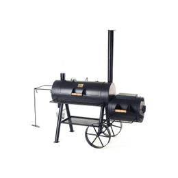 Rumo Barbeque Smoker Rumo Barbeque JOEs Barbeque Smoker Reverse Flow 16 Zoll JS-33951