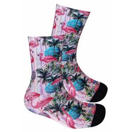 Sympatico Langsocken Pink Flamingo (Packung