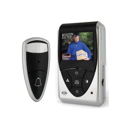 Smartwares® smartwares Smartwares VD24 Türklingel Türspion mit Monitor Video Kamera Digitaler Türspion