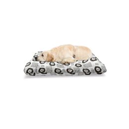 Abakuhaus Hundematratze beissfestes Kissen für Hunde und Katzen mit abnehmbaren Bezug