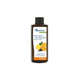 Spitzner Massageöl Spitzner Aroma Haut- und Massageöl Zitrone Orange 190 ml anregendes