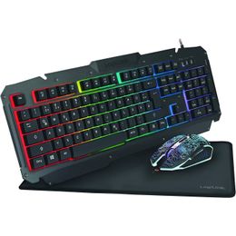 Logilink Mit RGB Hintergrundbeleuchtung Tastatur- und Maus-Set