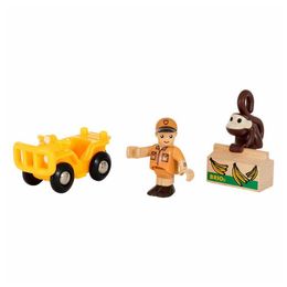 Brio® Spielzeug-Eisenbahn Spielpäckchen Safari 4-tlg.