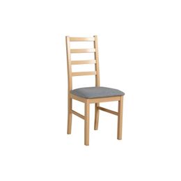Beautysofa Esszimmerstuhl Stuhl Nilo VIII (2 Stk. pro Satz) aus Holz mit gepolstertem Sitz (2 St)
