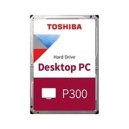 Toshiba P300 6 TB, Festplatte SATA 6 Gb/s, 3,5", Bulk Kapazität: 6 TB ms/Cache/U: -/128 MB/5.400 U/min