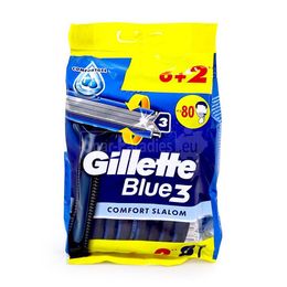 Gillette Rasierklingen Gillette Blue 3 Comfort Slalom Einwegrasierer