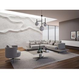 JVmoebel Wohnzimmer-Set Design Ecksofa L-Form Polstermöbel Luxus Wohnzimmer Couchtisch