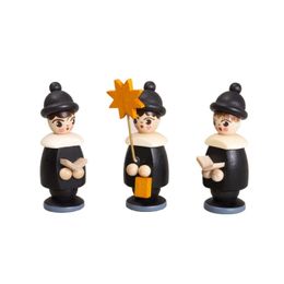 Sammelfigur Miniaturfiguren 3 Kurrendefiguren schwarz Höhe 5cm NEU
