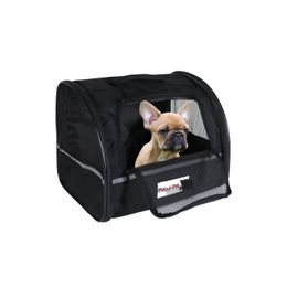 Home4Living Hunde-Transportbox Hundetransporttasche schwarz Hundetragetasche Transporttasche