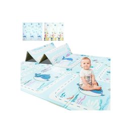 Daskoo Spielmatte faltbar Baby Spielmatte (Kinderteppich 180 x 200 x 1 cm)