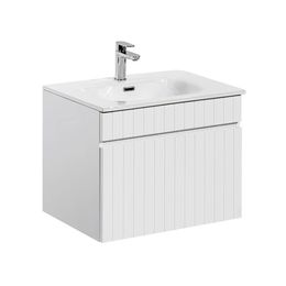 einfachgutemoebel Waschtisch-Set Badezimmer Waschplatz VITTAVLA 60cm