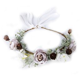 Opspring Haarband Boho-Blumen-Stirnband