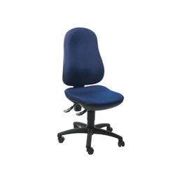Topstar Drehstuhl Bürodrehstuhl mit Permanentkontakt royalblau 420-550 mm ohne Armlehnen Tragfähigkeit 110 kg