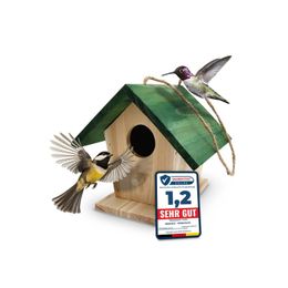 Oramics Vogelhaus Nistkasten für Vögel zum Aufhängen für Garten