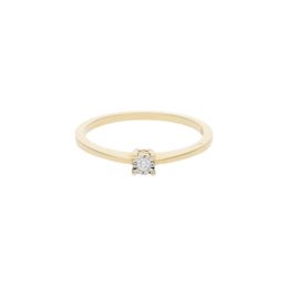 JuwelmaLux Fingerring JuwelmaLux Verlobungsring 585/000 (14 Karat) Gold mit Brillant JL10-07 (kein Set