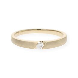 JuwelmaLux Fingerring JuwelmaLux Ring 585/000 (14 Karat) Gelbgold mit Brillant JL10-07-1377 (kein Set
